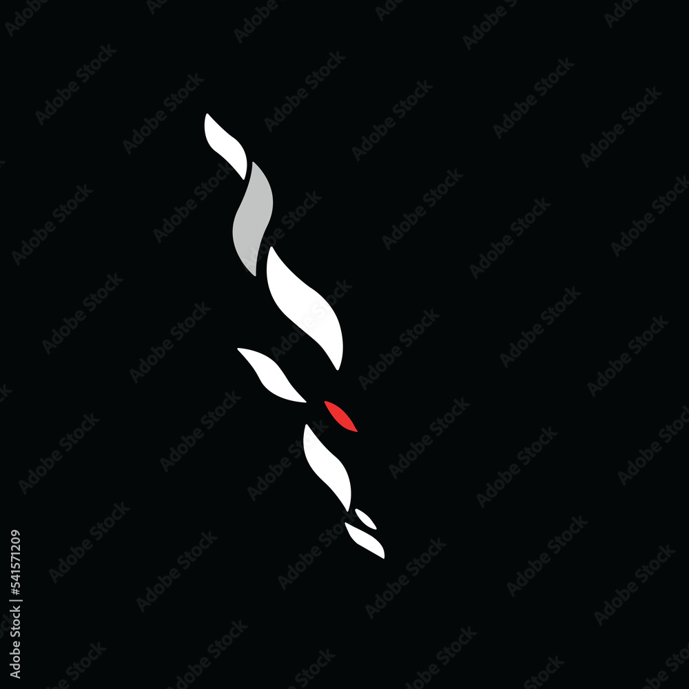 Markhor logo and icon markhoor cooperate Identity logo. Black and white ...
