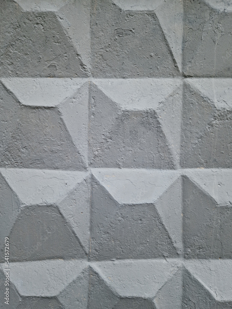 Old Soviet reinforced concrete fence PO-2. Russian gray fence ...