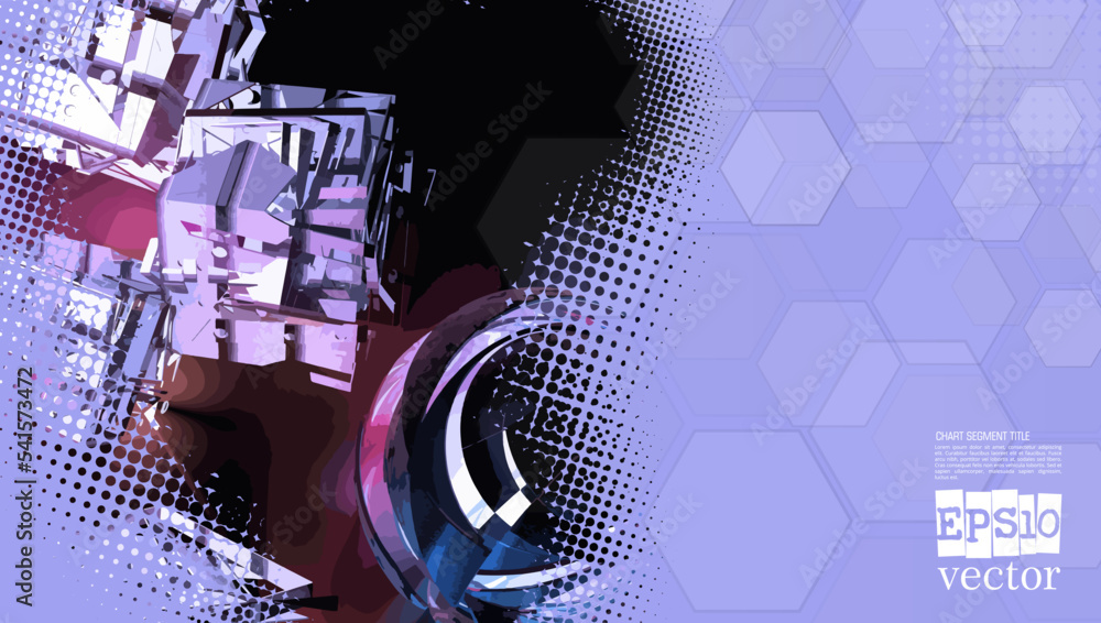 Futuristic technology style. Abstract technology concept, innovation ...