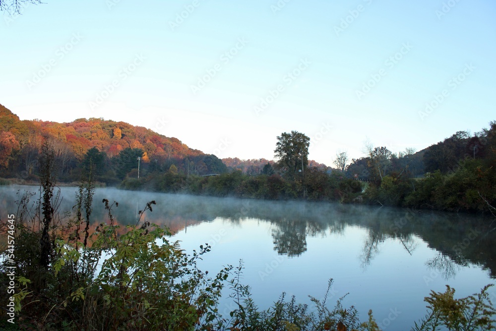 lake in autumn Stock Photo | Adobe Stock