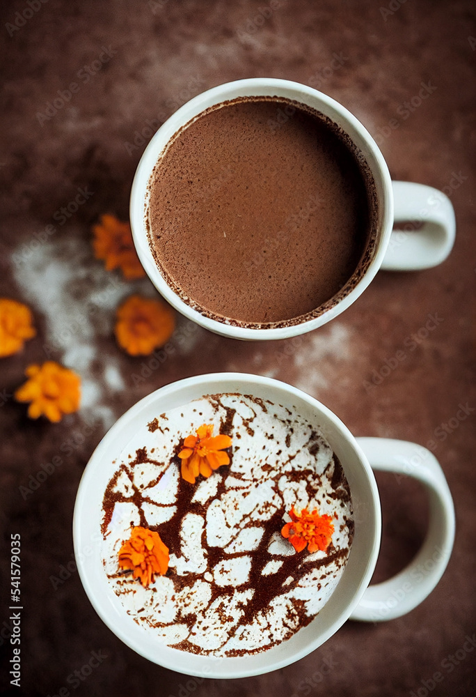Champurrado. Chocolate. Traditional Mexican Chocolat. Cup of hot ...