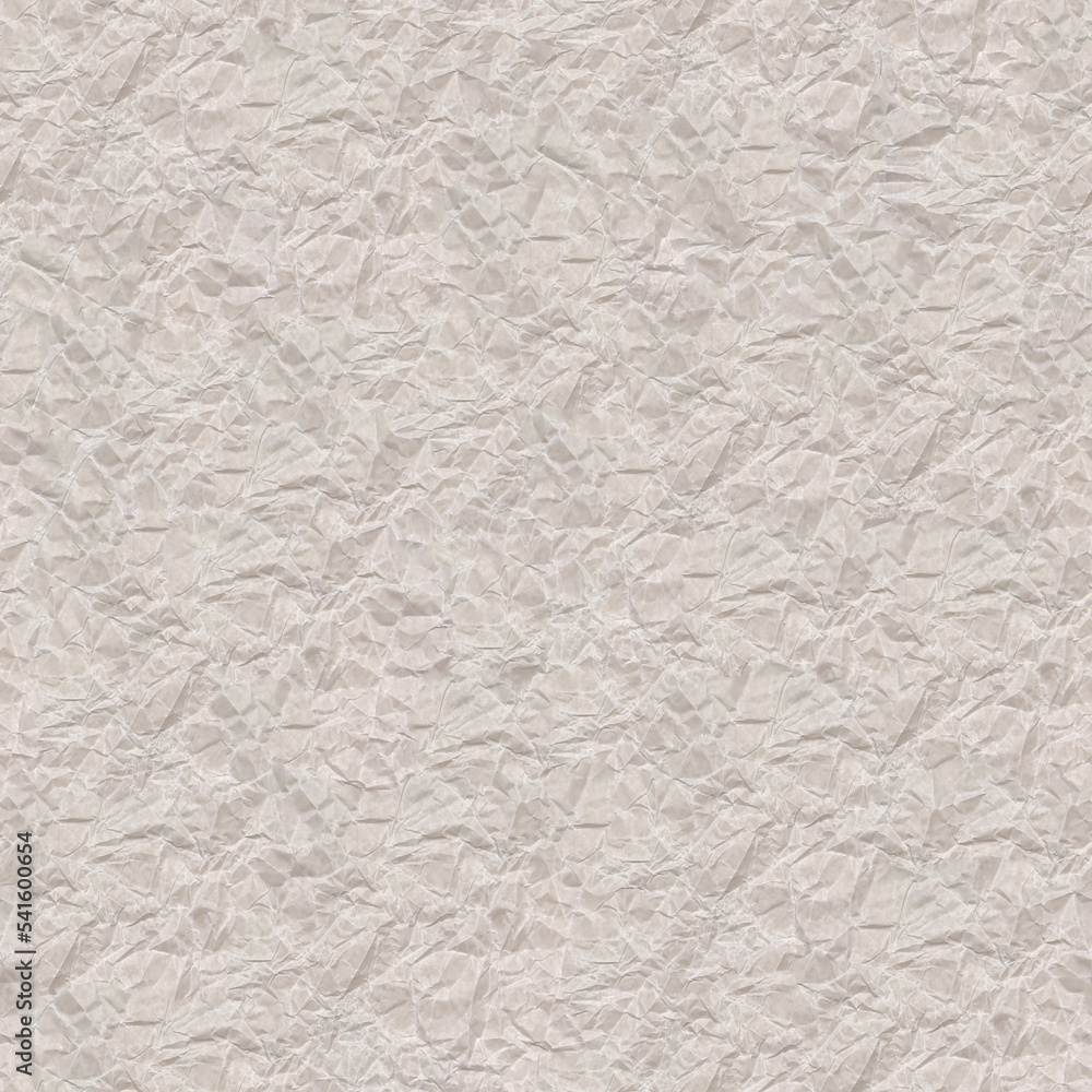 Seamless Crumpled Paper Texture. Rough, folded material. Inspiring ...
