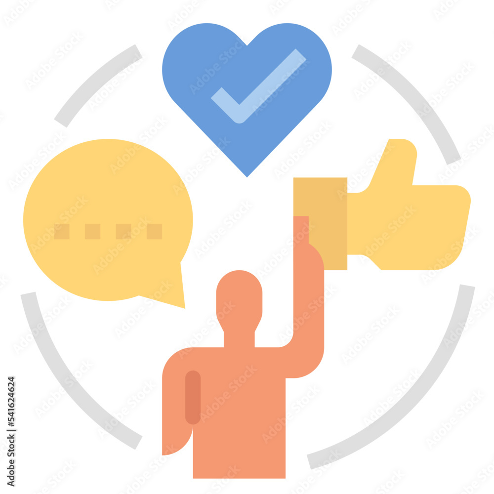 persuasion icon Stock-Vektorgrafik | Adobe Stock