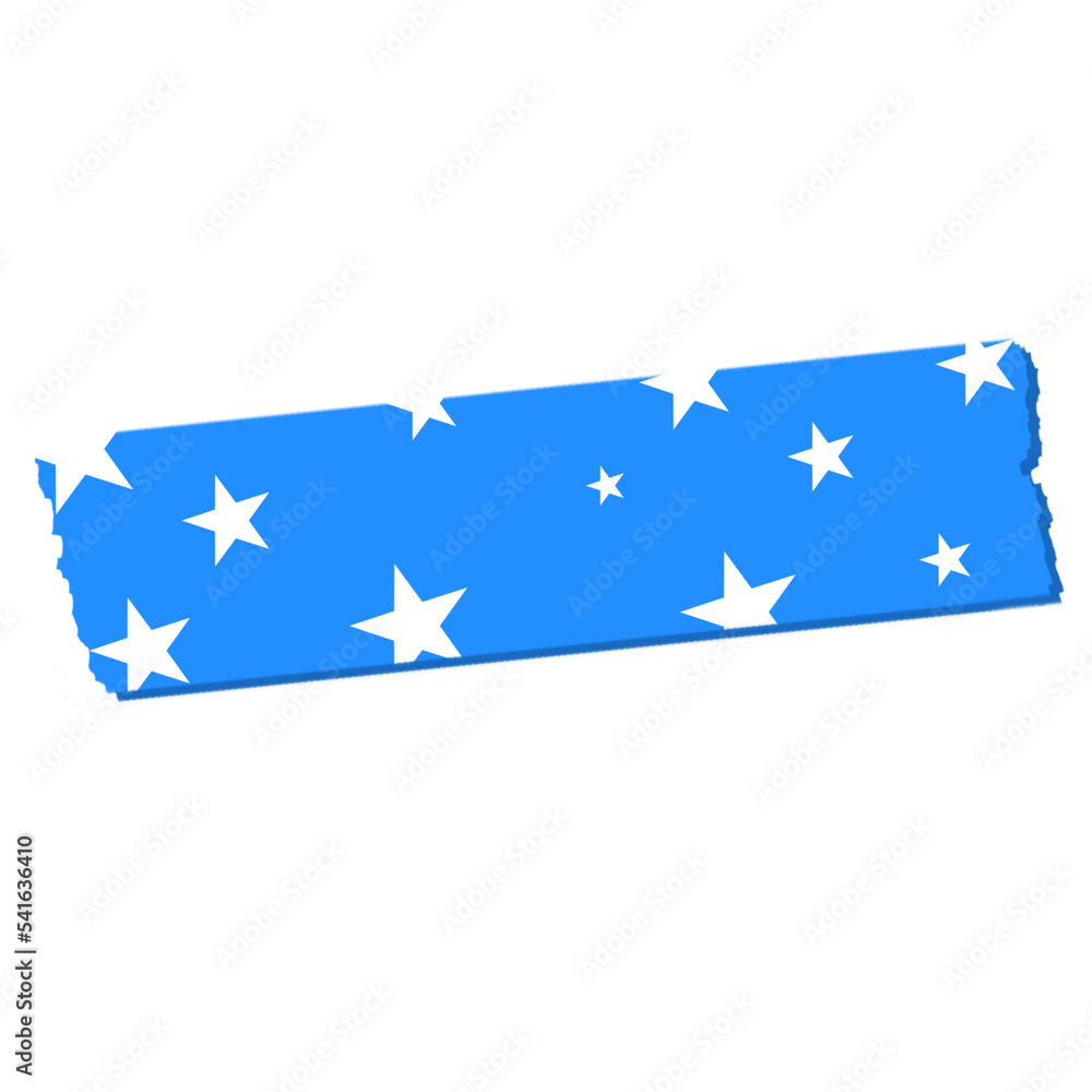 Star Pattern Washi Tape for Decoration Stock Illustration | Adobe Stock
