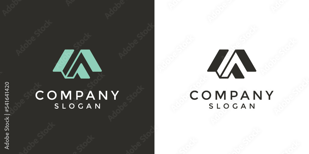Monogram logo of letter AW in vector format. Editable and easy to ...