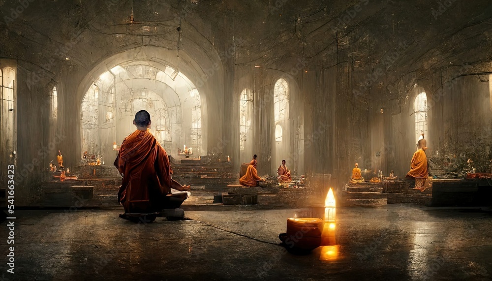 Buddhist Monk Wallpaper