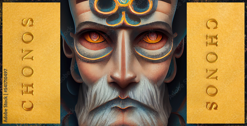 Chronos, Greek god. Mythology of ancient Greece. God of Time ...