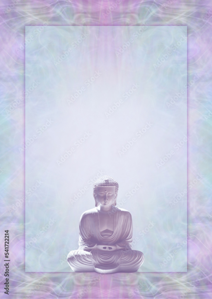 Buddhism Meditation Theme Diploma Award Certificate Advert Upright ...