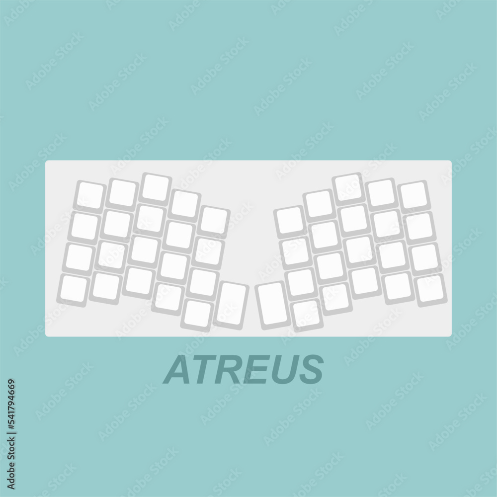 Assorted Mechanical Keyboard layout vectors, Computer Keyboard, Icons ...