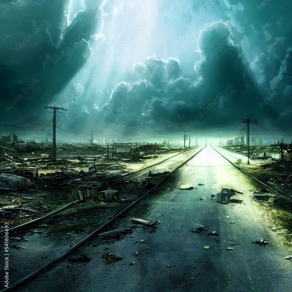 Apocalypse Stock-Illustration | Adobe Stock