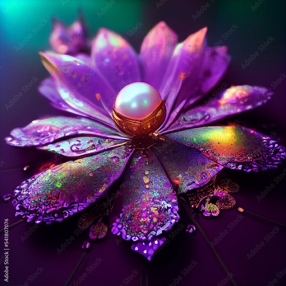 Magical Flowers Stock Illustration | Adobe Stock
