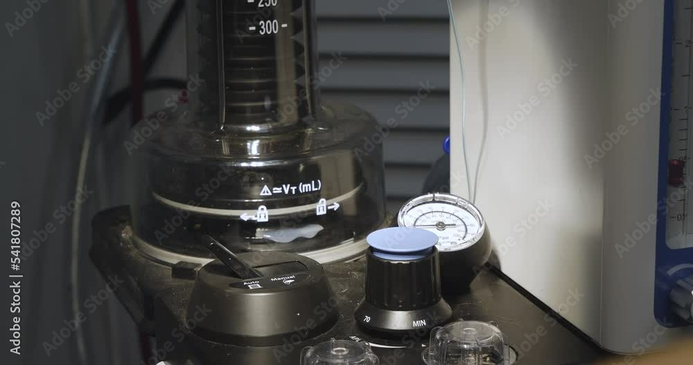 In dark surgery, the patient is connected to an artificial lung ...