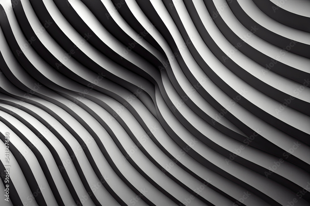 Optical art abstract background. Abstract wave pattern. Hypnotic ...