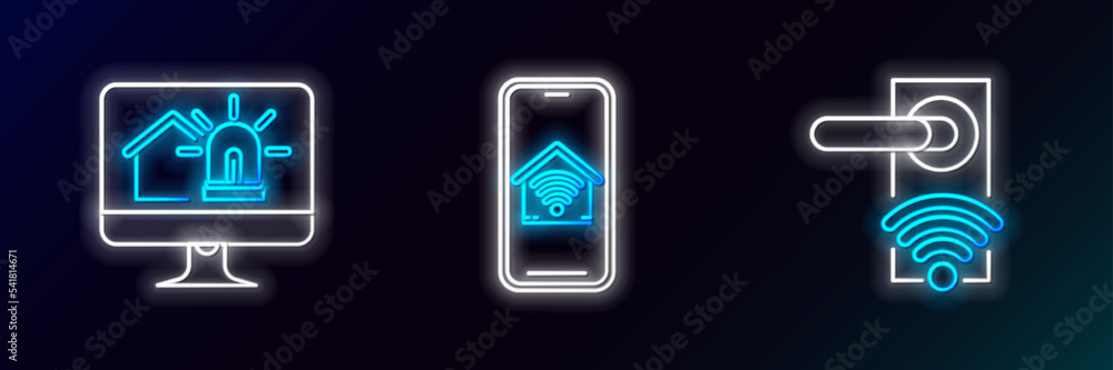 Set line Digital door lock with wireless technology for unlock ...