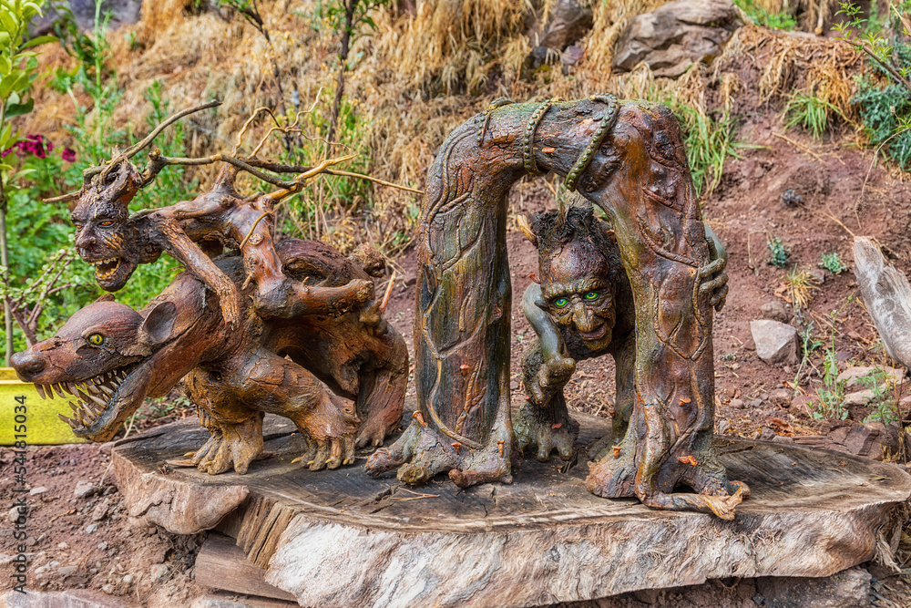 Cusco, Peru - September 26, 2022: Characters from Lord of the Rings ...