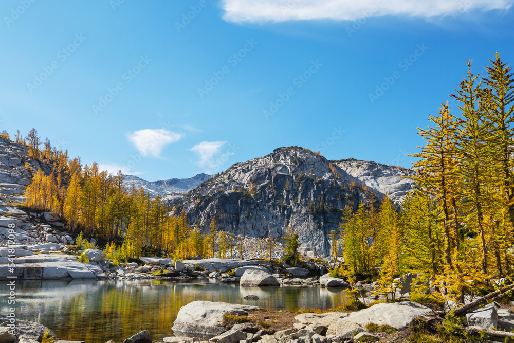 Alpine lake Stock Photo | Adobe Stock
