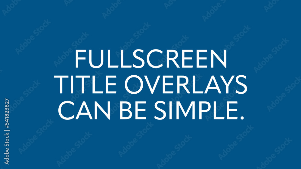 Simple Line by Line Text Animation Stock Template | Adobe Stock