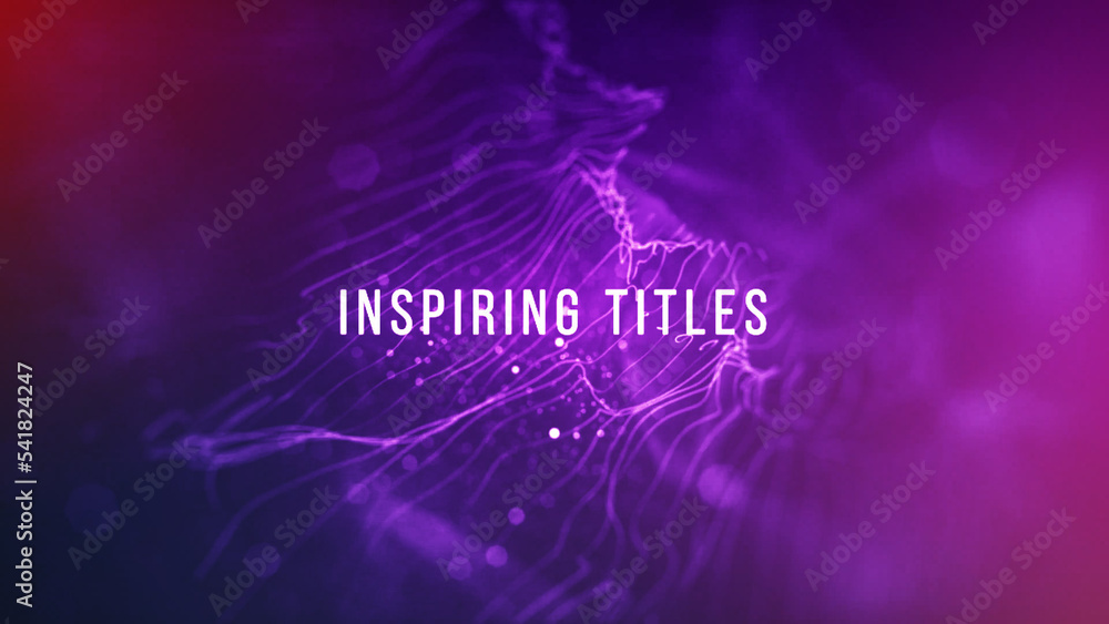 Inspiring Titles Stock Template | Adobe Stock