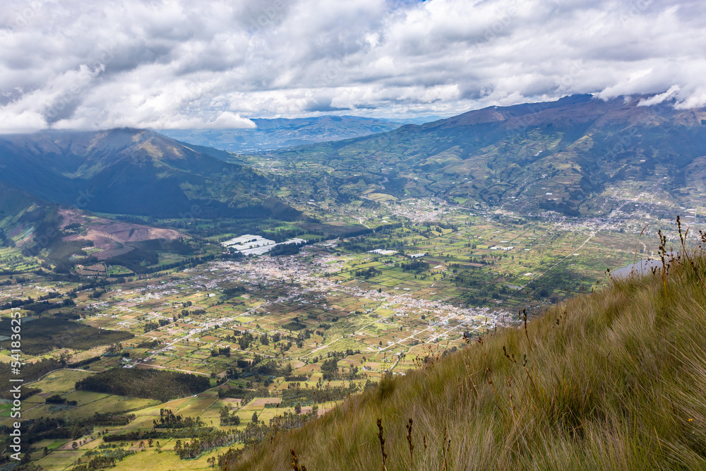 Warmi Imbabura volcano Stock Photo | Adobe Stock