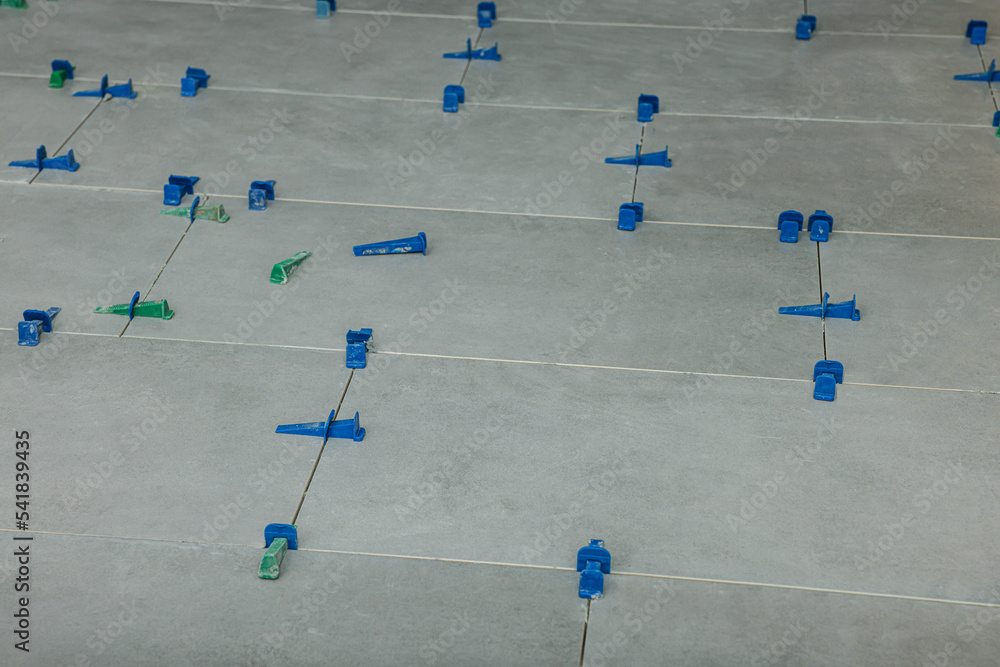 Beautiful tiles with colorful wedges as background, closeup Stock Photo ...