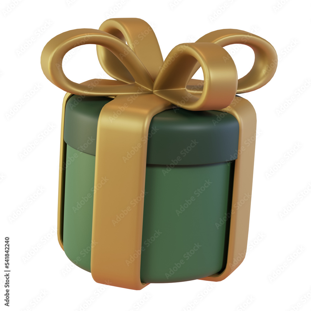 realistic 3d gifts box. Holiday decoration presents. Festive gift ...