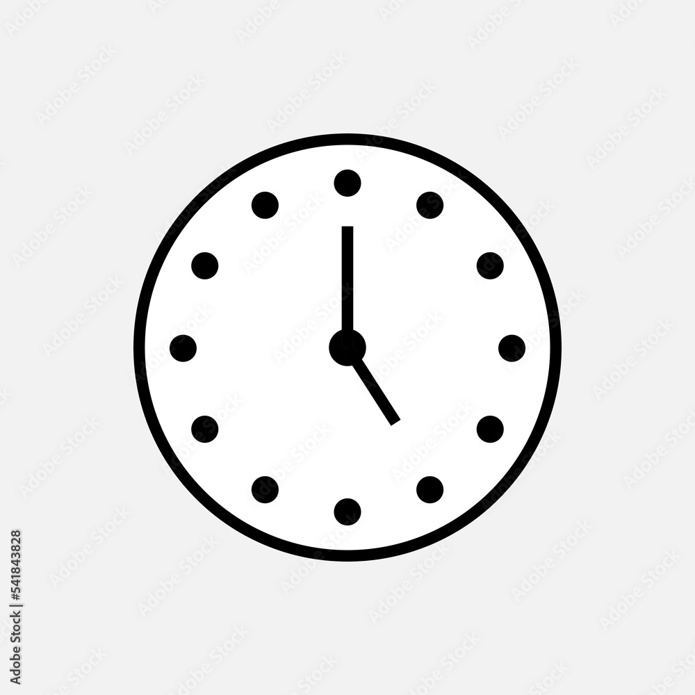 Clock Icon. Time Sign, Clock Image. Trendy Symbol for Design ...