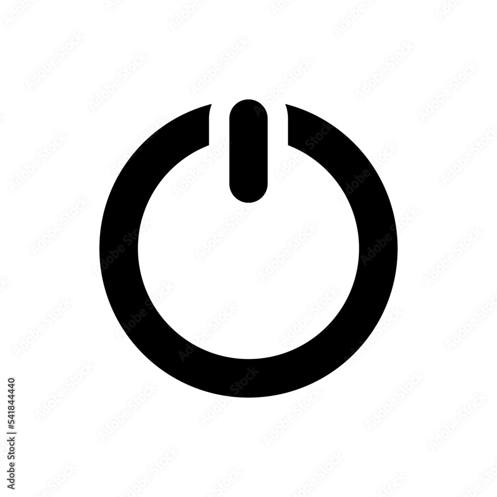 Power button icon vector design templates Stock Vector | Adobe Stock