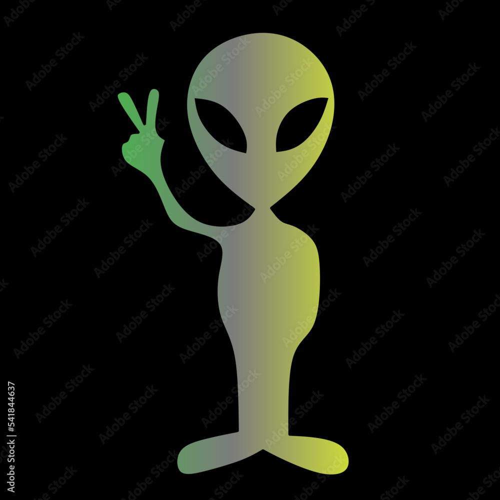 Et gradient green black background Stock Vector | Adobe Stock