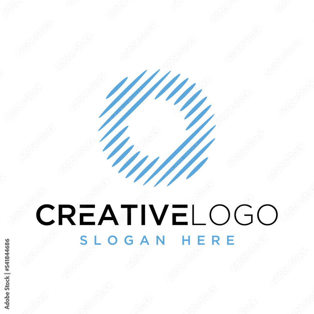 Vector graphic of circle logo design template Stock Vector | Adobe Stock