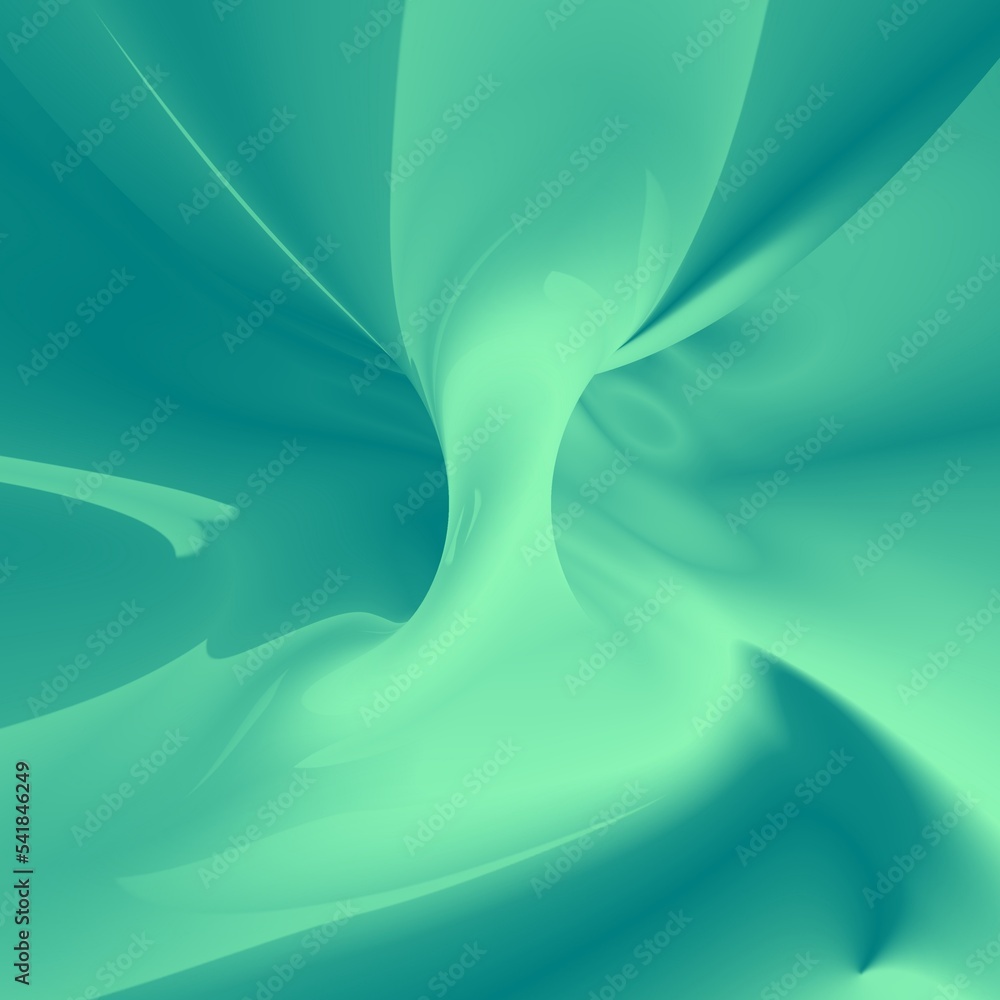 Glossy and wavy light green plain color plain background artistic and ...