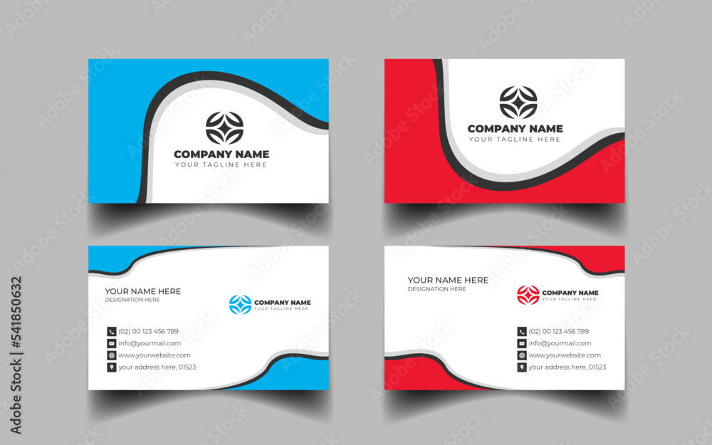 Professional corporate card design creative business card design ...
