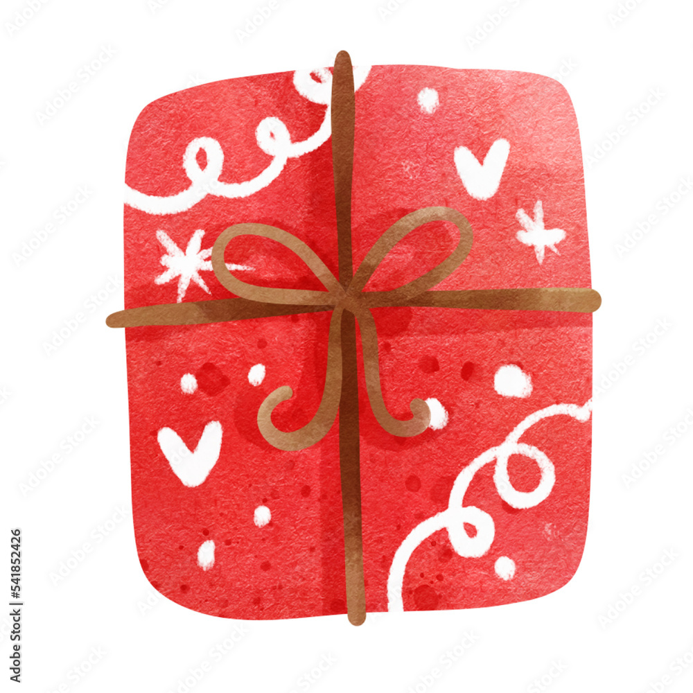 christmas gift box Stock Illustration | Adobe Stock