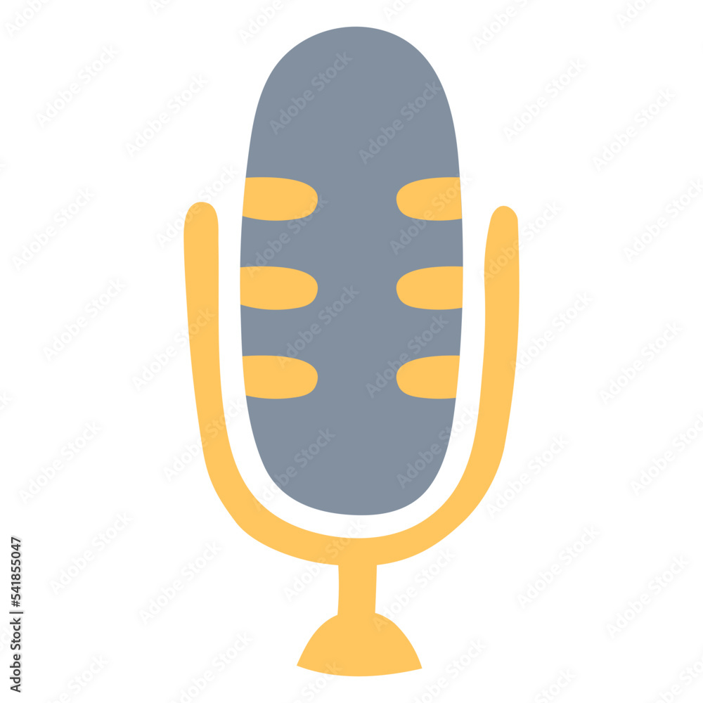 microphone record mic audience audio broadcast interview gradient icon ...