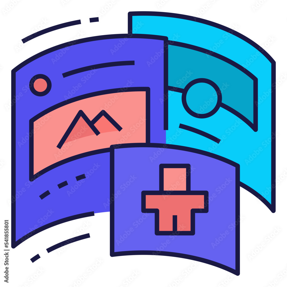 multiverse icon Stock Vector | Adobe Stock