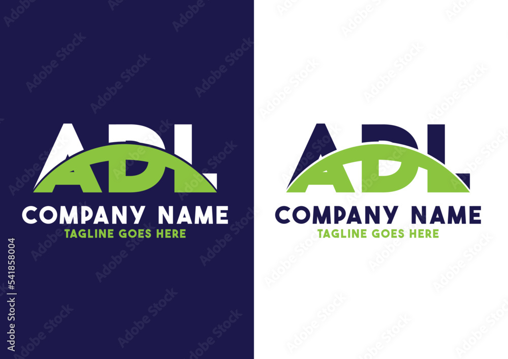 Letter ADL logo design vector template, ADL logo Stock Vector | Adobe Stock