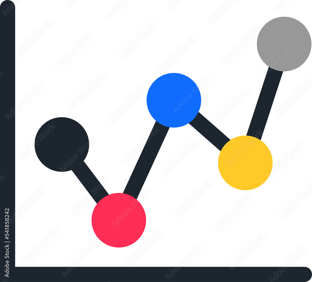 Graph icon. Stock Illustration | Adobe Stock