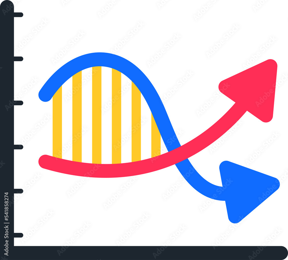 Graph icon. Stock Illustration | Adobe Stock