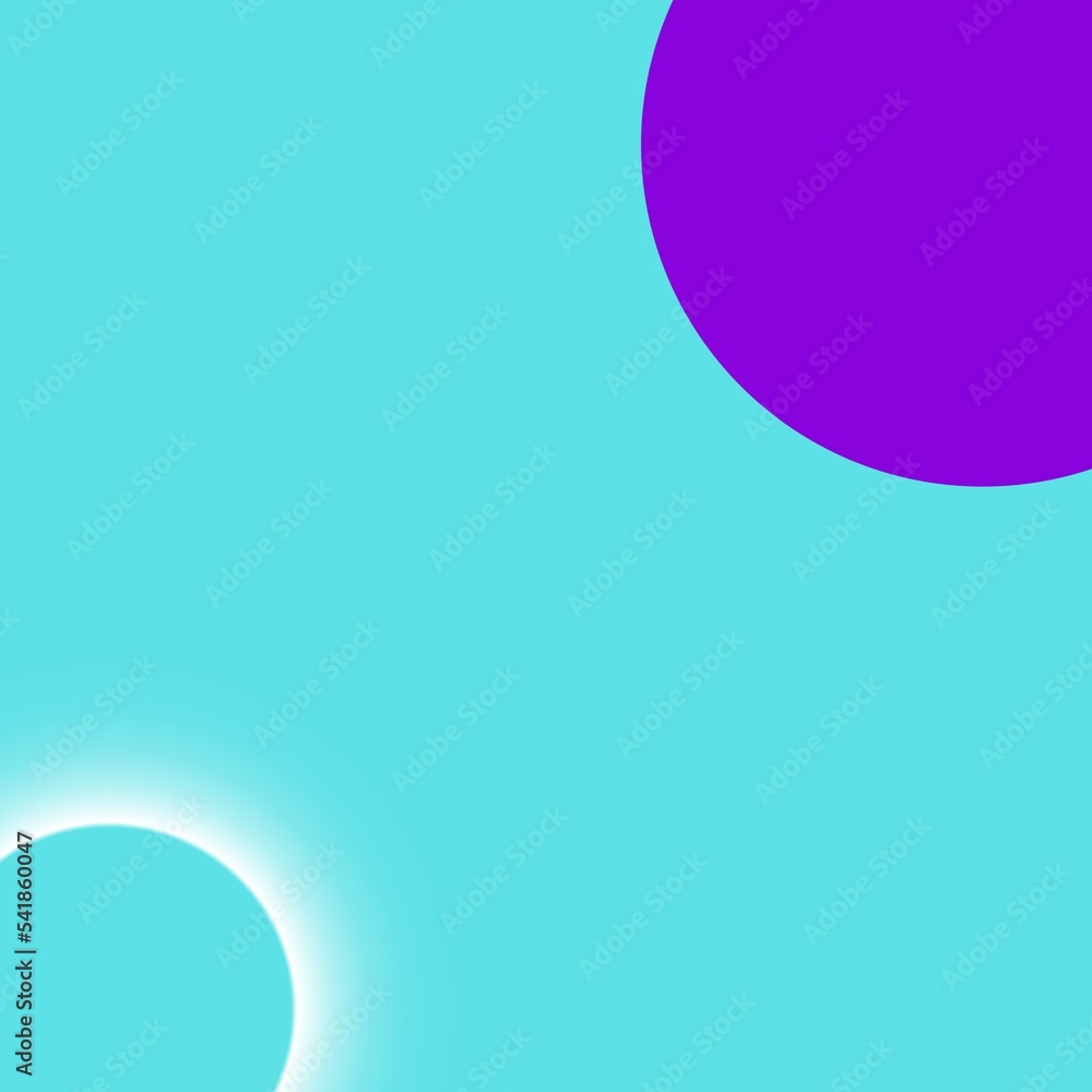 Abstract neon half circle frame with space. Best use for template Stock ...