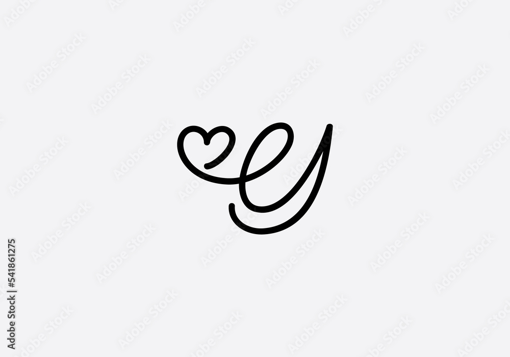 Love sign logo design Love and heart icon and symbol design Stock ...