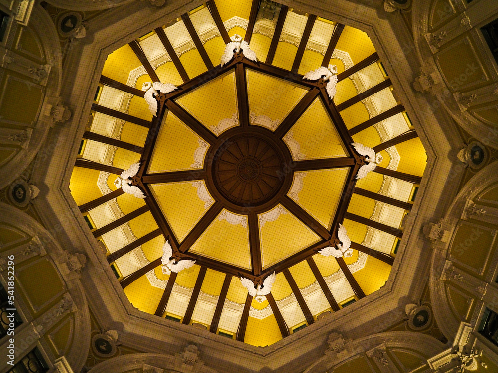 ceiling of the church Stock Photo | Adobe Stock