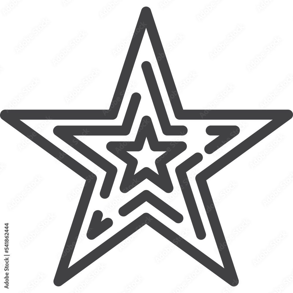 star shape icon vector Stock Vector | Adobe Stock
