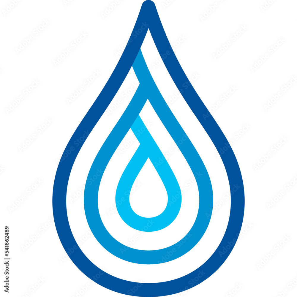 water droplet shape vector clip art Stock Vector | Adobe Stock