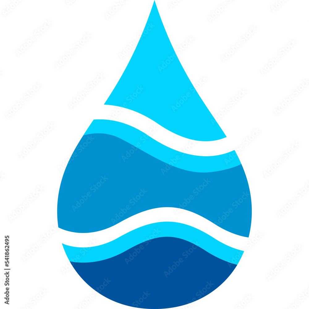 water droplet shape vector clip art Stock Vector | Adobe Stock