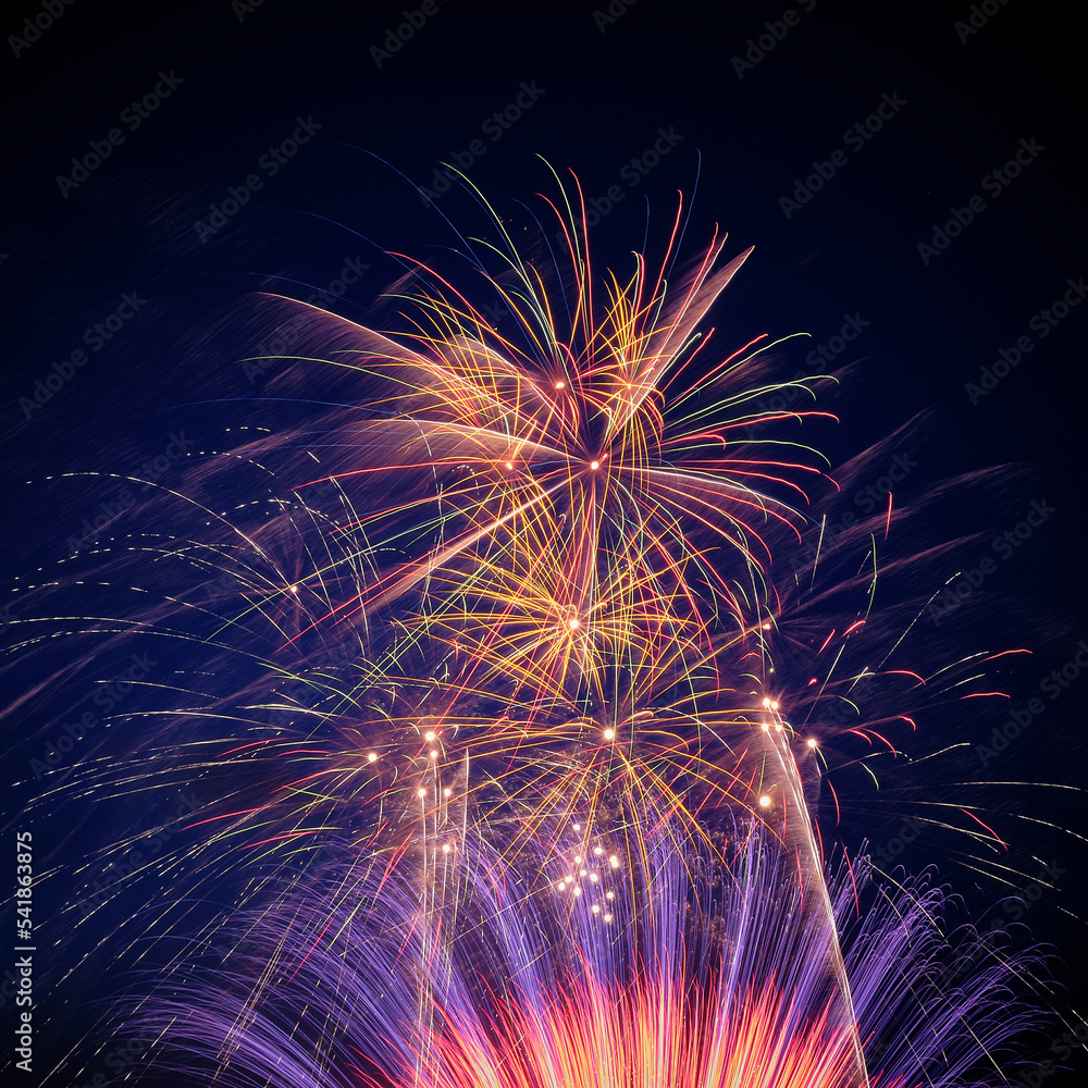 fireworks in the sky 1 Stock Photo | Adobe Stock