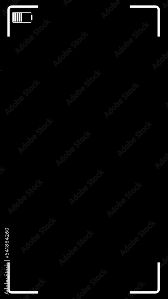 Vertical frame simple to use footage alpha channel video recording ...