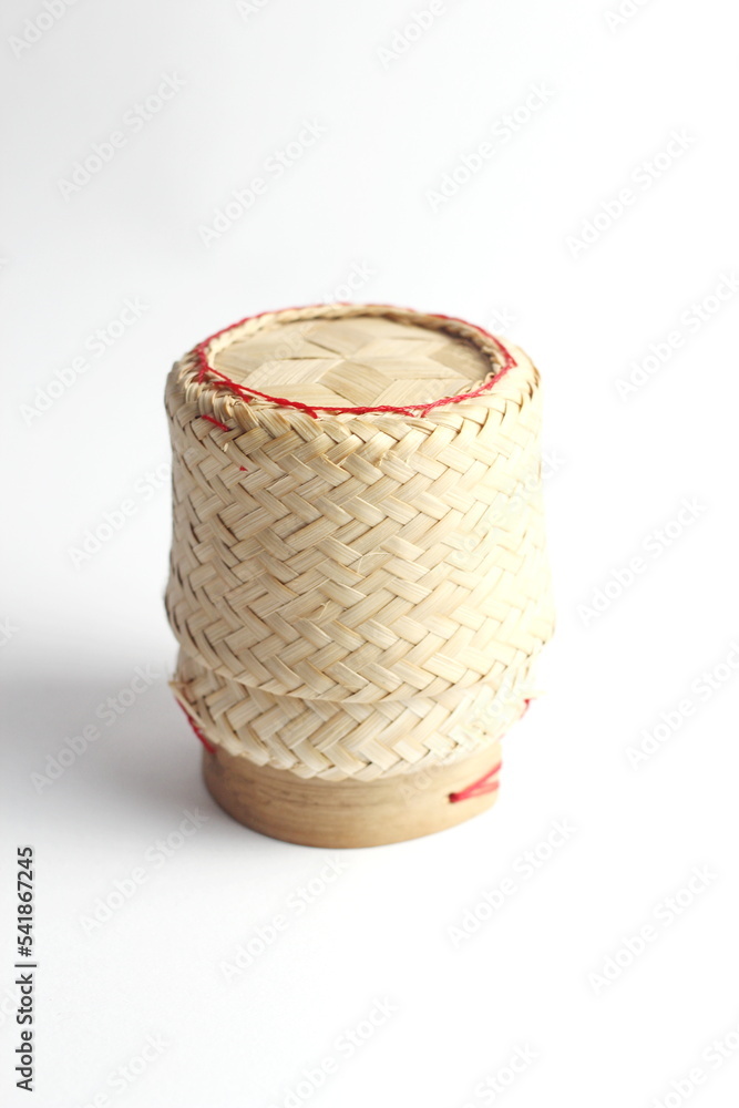 Food containers in Thailand Made from natural materials. Stock Photo ...