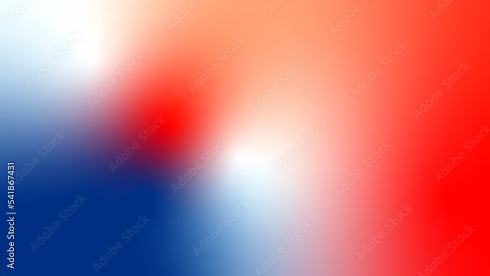 abstract red white blue tricolor flag gradient background Stock ...