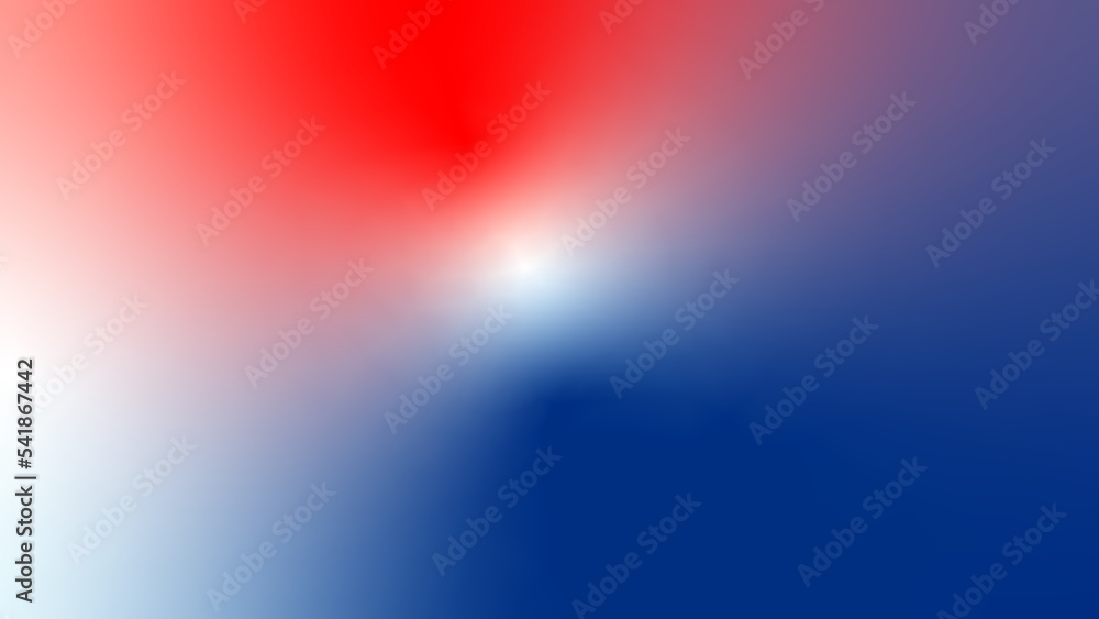 abstract red white blue tricolor flag gradient background Stock ...
