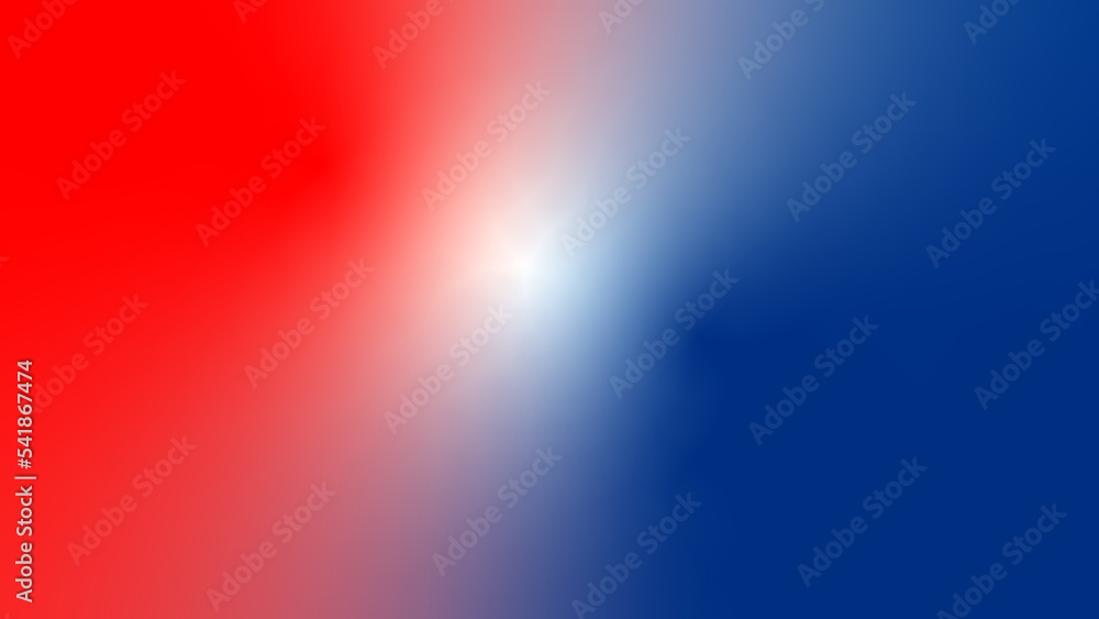 abstract red white blue tricolor flag gradient background Stock ...