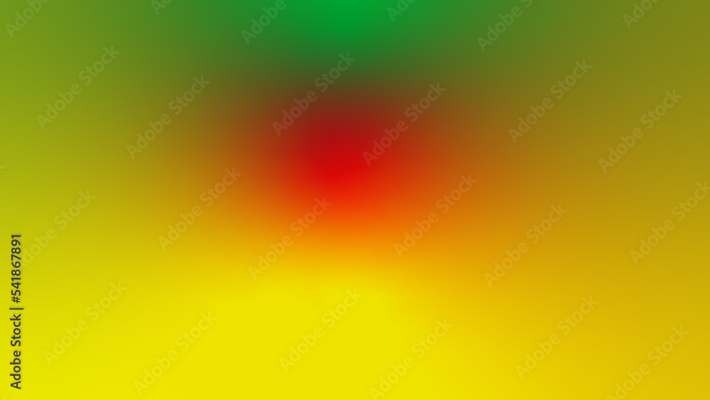 abstract green yellow red flag tricolor gradient background Stock ...